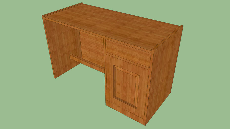 meja kantor | 3D Warehouse