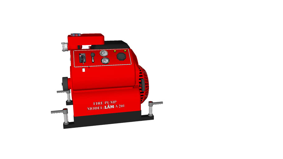 PORTABLE FIRE PUMP | 3D Warehouse