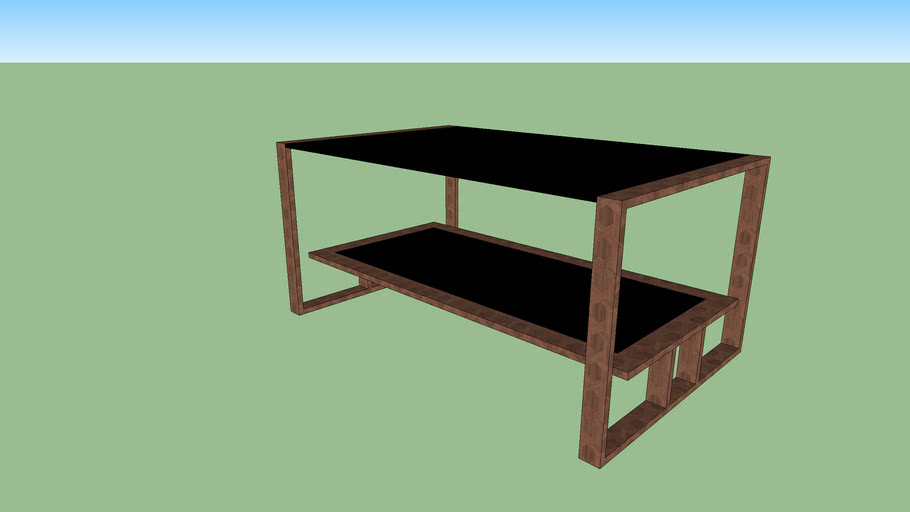 Glass center table | 3D Warehouse