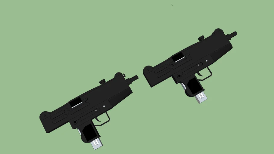dual uzi | 3D Warehouse