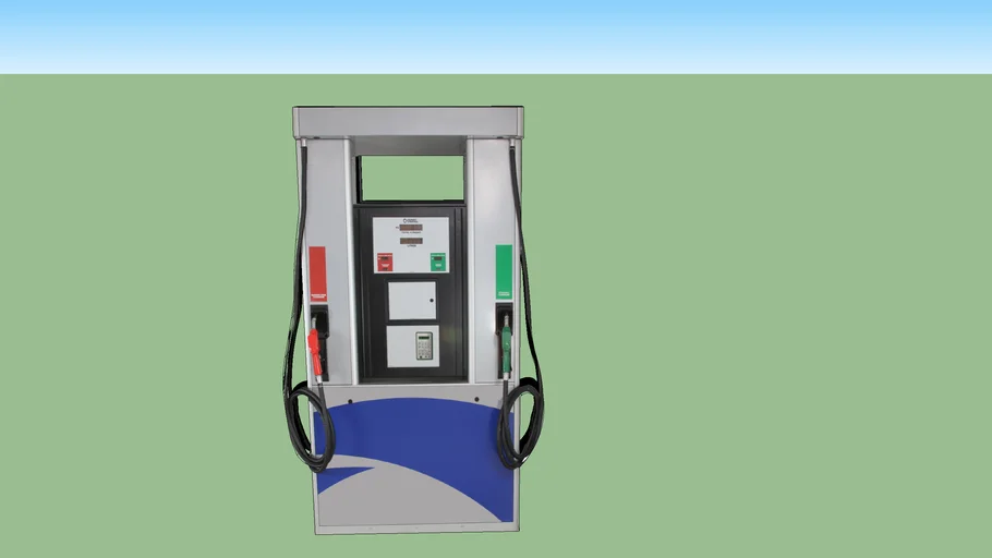 Gas Pump | 3D Warehouse