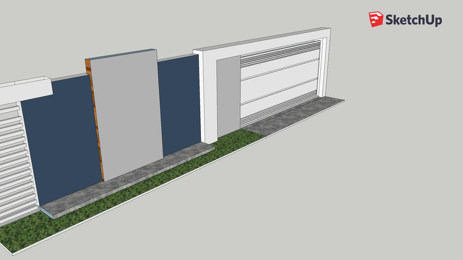 fachada residencial | 3D Warehouse