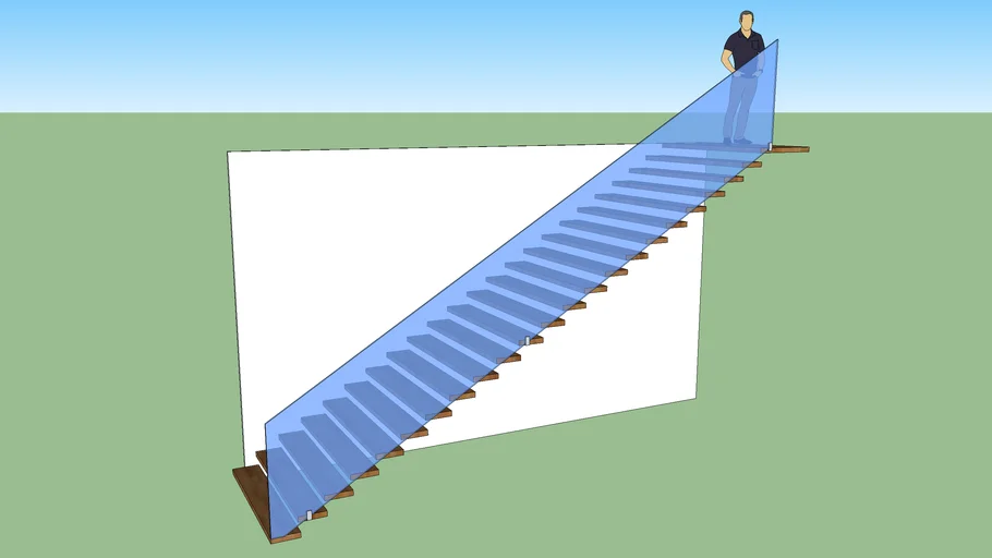 Floating Staircase | 3D Warehouse