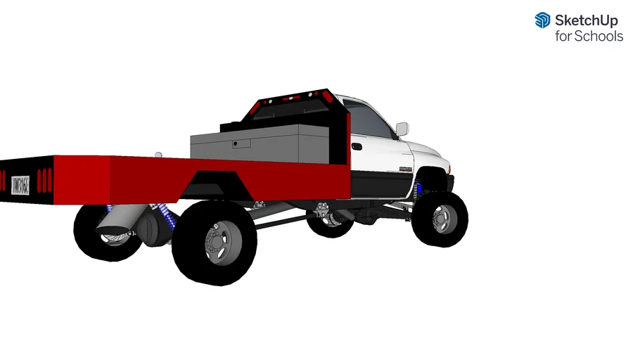 1996 dodge construction rig | 3D Warehouse
