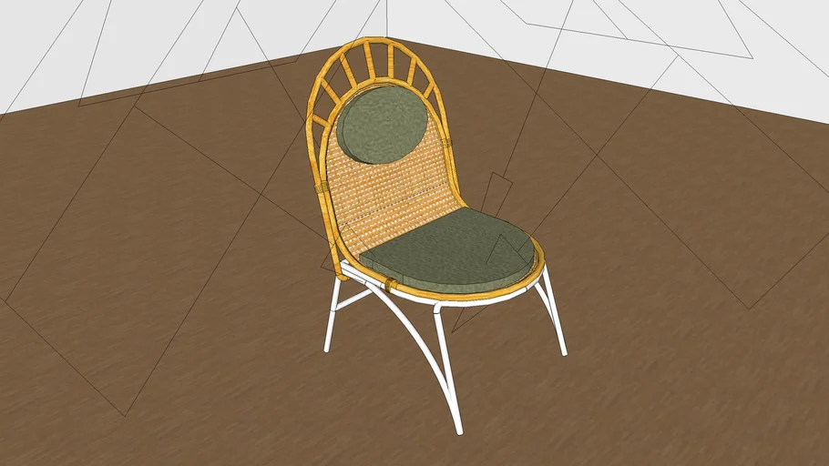rattan chair | 3D Warehouse