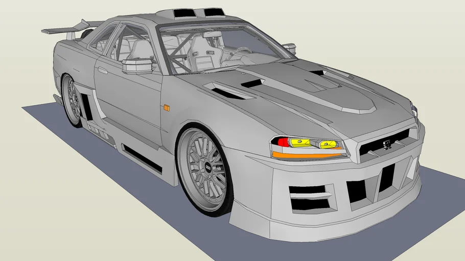 Nissan Skyline NFS | 3D Warehouse
