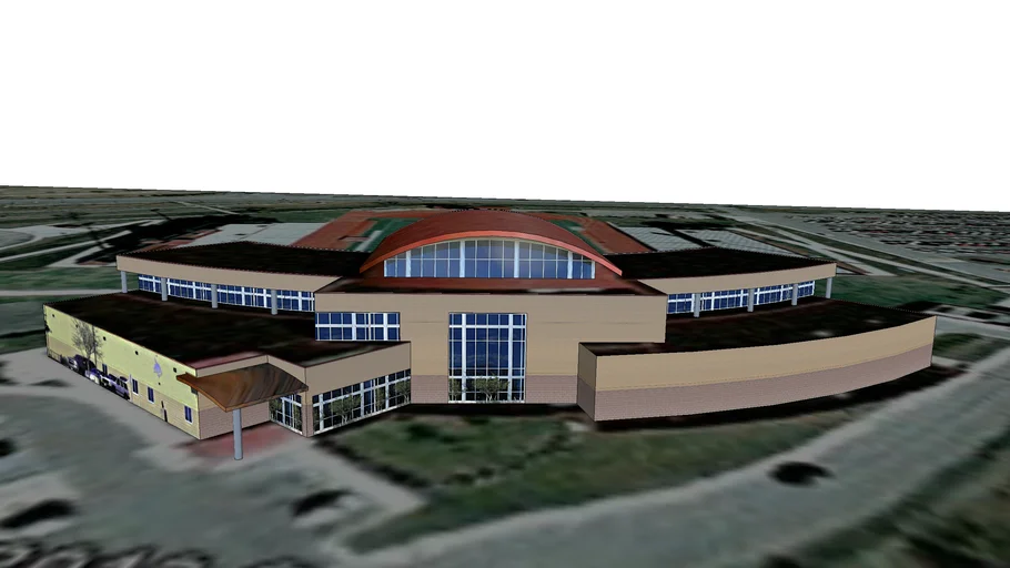 Wacker Field End Zone Complex | 3D Warehouse
