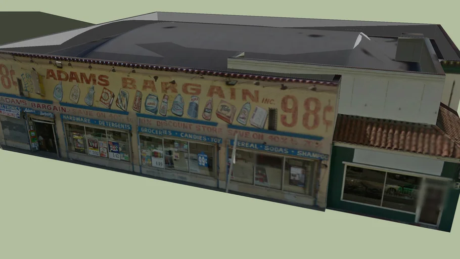 98 Cent Store in Los Angeles, Kalifornien | 3D Warehouse