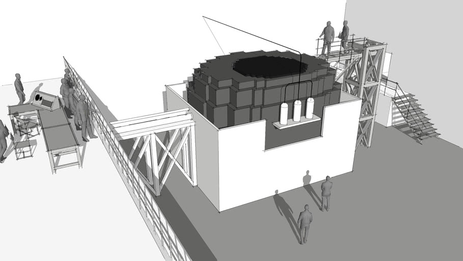 Pile 1 - Chicago University - 1942 | 3D Warehouse
