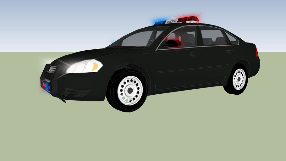2010 chevrolet impala ss PPV (Police Patrol Vehicle) | 3D Warehouse