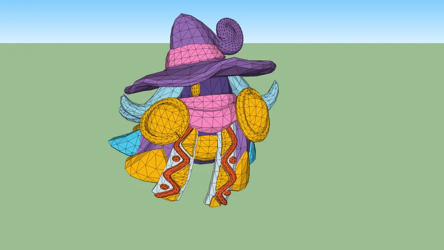 Drawcia 'Kirby and the Rainbow Curse' | 3D Warehouse