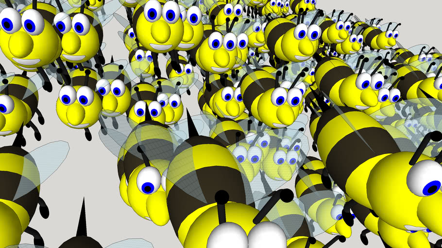 Bee movie army | 3D Warehouse