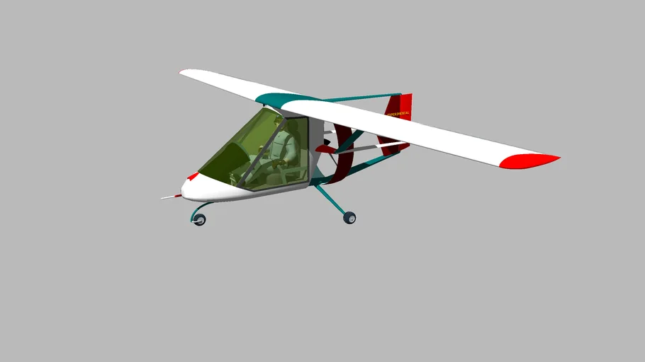 ULTRALIGHT-MICROLIGHT-EXPERIMENTAL-PLANE | 3D Warehouse