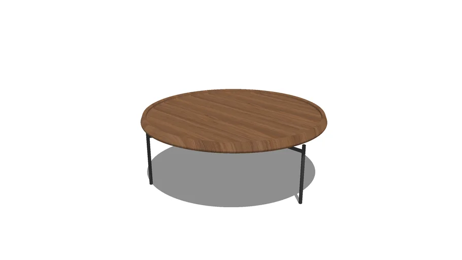 Mesa de centro Redonda Float - M - Memor | 3D Warehouse