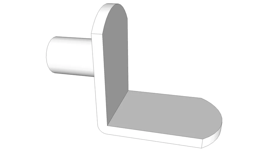 1/4' Shelf Support | 3D Warehouse