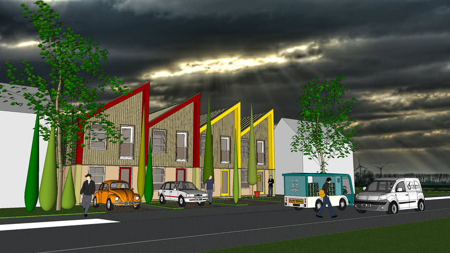 MODULAR HOUSING CONCEPT | 3D Warehouse