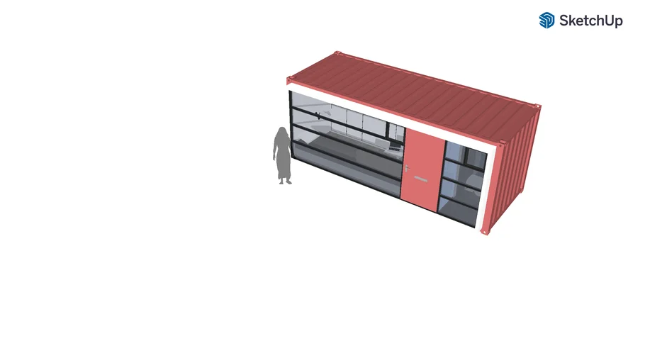 CONTAINER HOUSE VER 2018 | 3D Warehouse