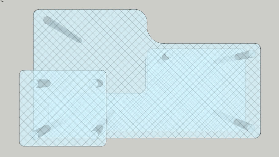 Glass computer table | 3D Warehouse
