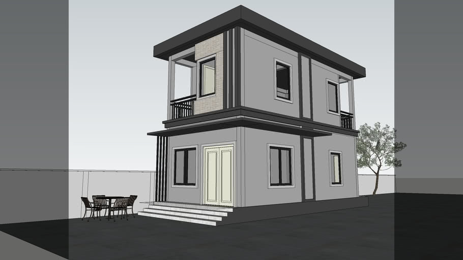 Flat House | 3D Warehouse