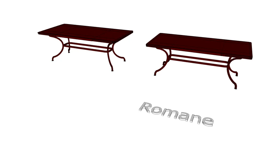 Fermob - Romane | 3D Warehouse