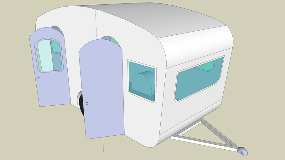 the small caravan of lana | 3D Warehouse