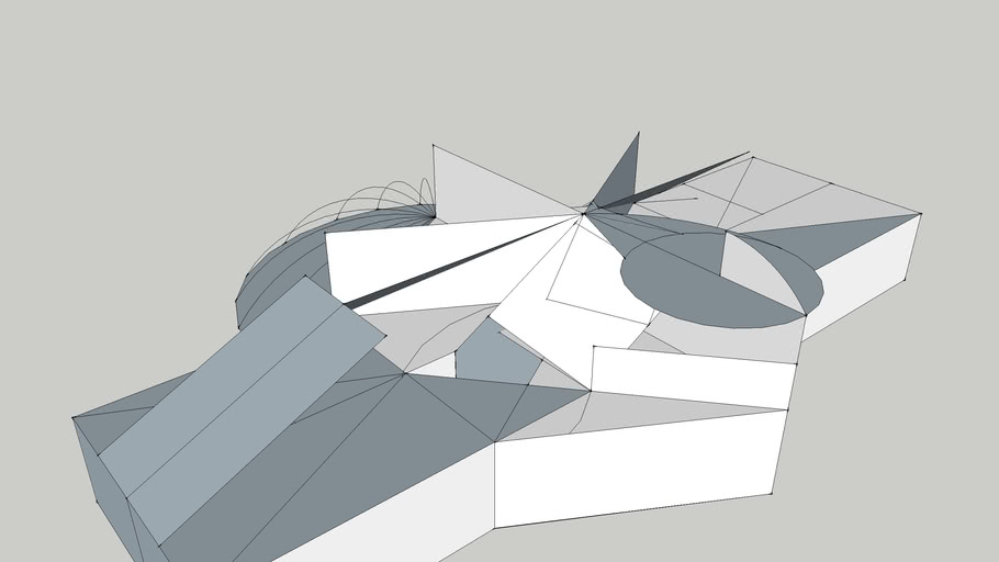 complex roof | 3D Warehouse