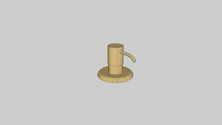 Brass Sink Soap Dispenser | 3D Warehouse