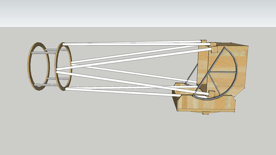 DC 25' Obsession Dobsonian Telescope | 3D Warehouse