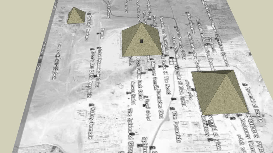 Pyramids of Giza | 3D Warehouse