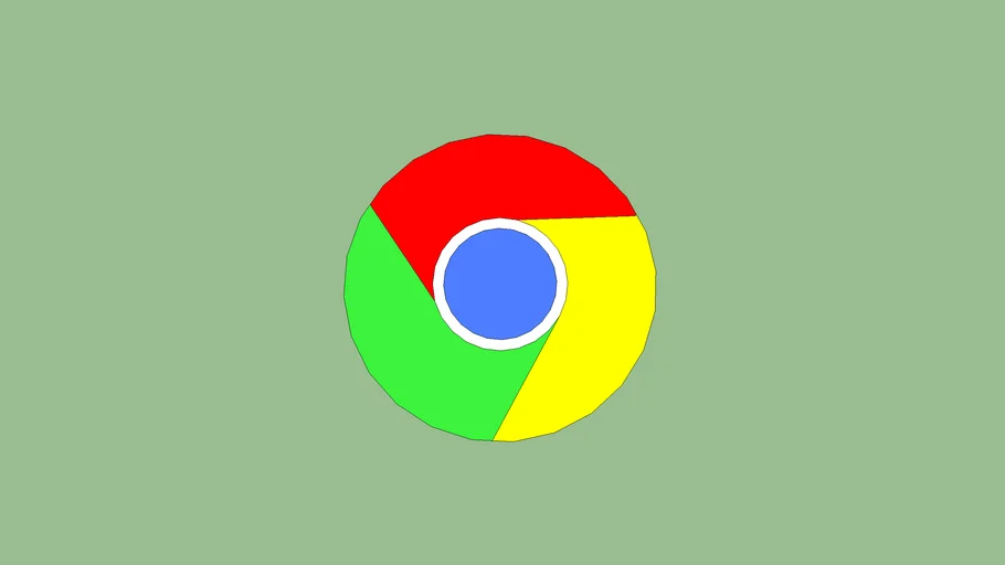 Google Chrome Icon | 3D Warehouse