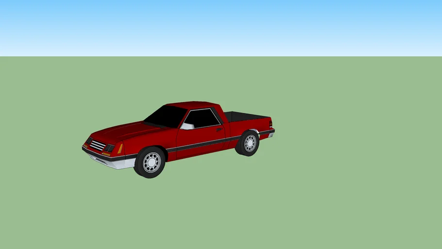 1980's Ford Ranchero | 3D Warehouse
