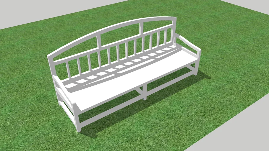 Garden Bench | 3D Warehouse