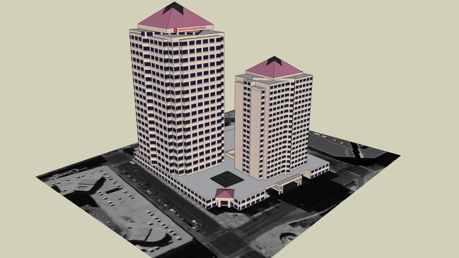 Hyatt Regency/Bank of Albuquerque | 3D Warehouse