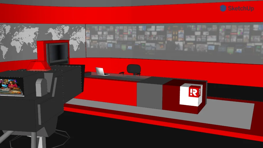 RBS News Main Studio 2003-06 | 3D Warehouse