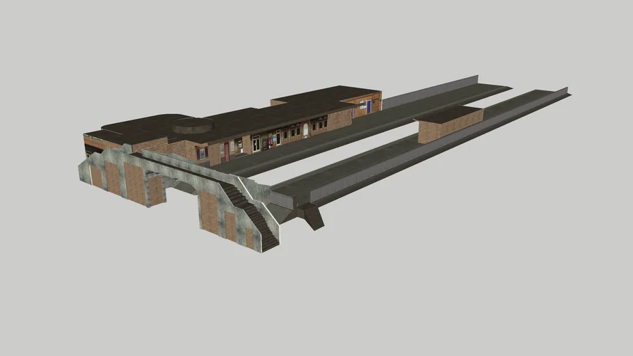 Train station | 3D Warehouse