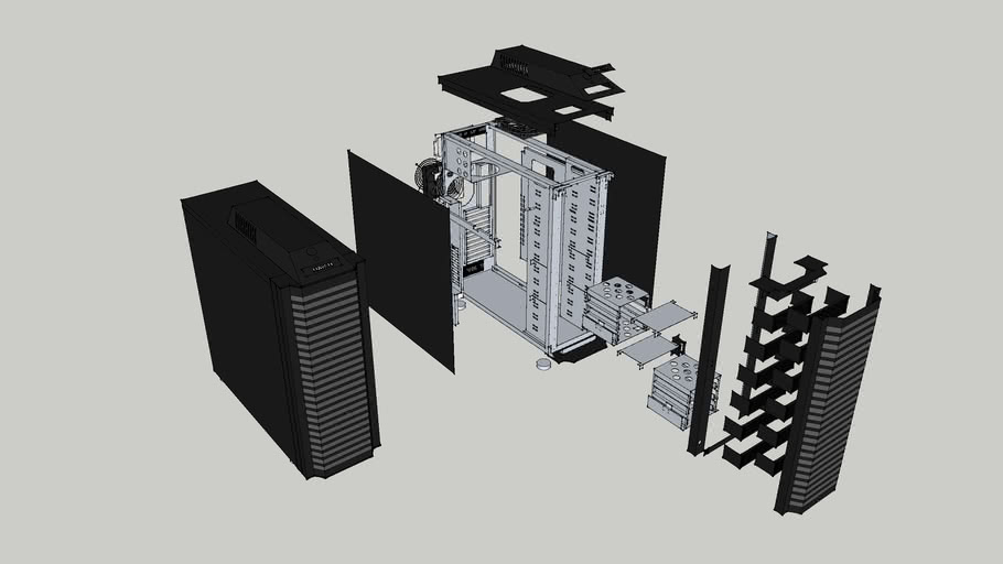 Lian Li PC-P80 Armorsuit | 3D Warehouse