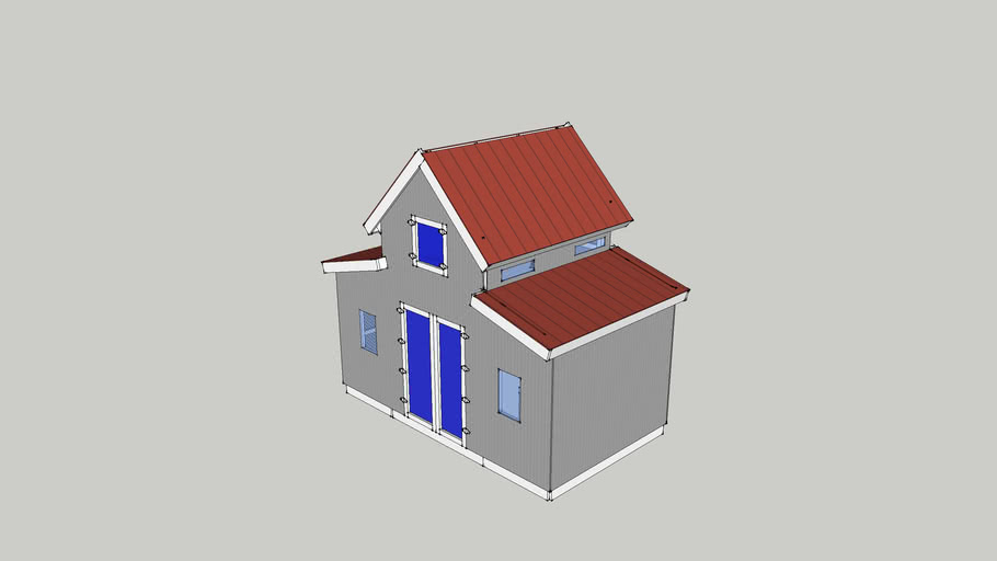 Goat Barn with loft | 3D Warehouse