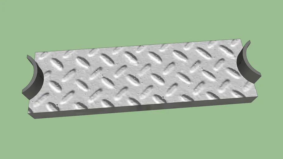 metal ladder rung | 3D Warehouse