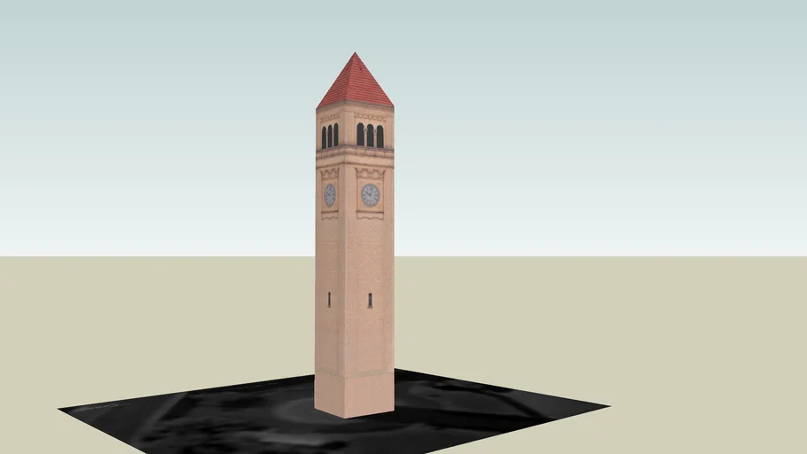 Great Northern Railway Clock Tower | 3D Warehouse