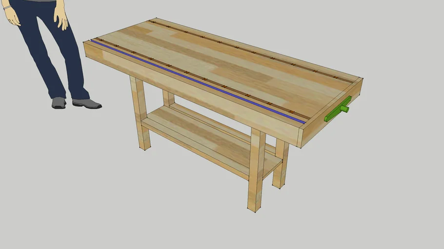 Basic Workbench | 3D Warehouse