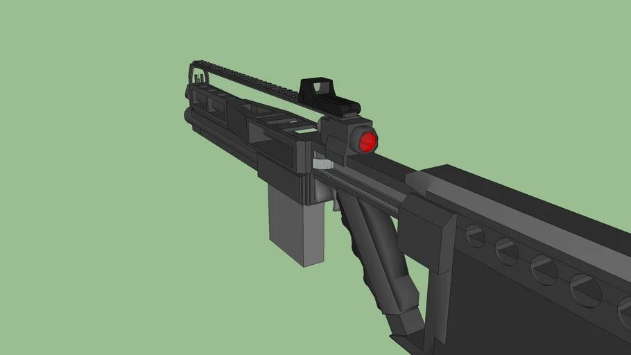 M88 Assault Rifle(nearly done) | 3D Warehouse