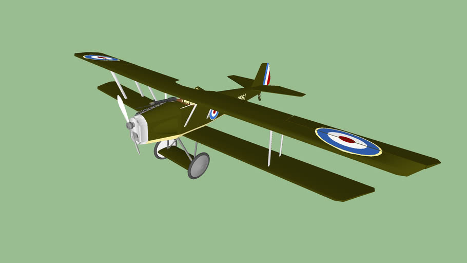 Biplane | 3D Warehouse