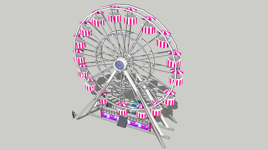 Funfair Ride (Ferris Wheel) | 3D Warehouse