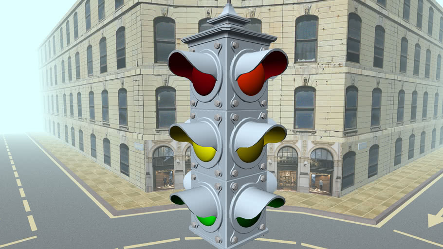 Traffic lights | 3D Warehouse