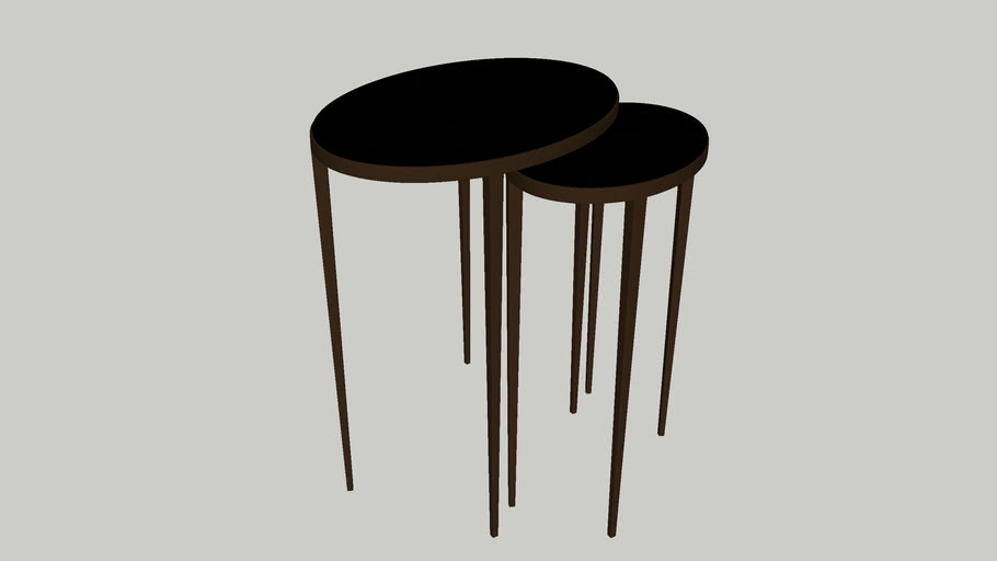 Oval coffe table | 3D Warehouse