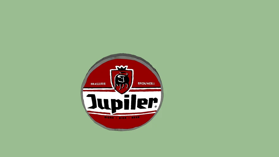 Jupiler Beer Sign Board | 3D Warehouse