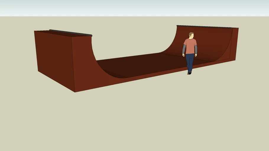 quarter pipe | 3D Warehouse