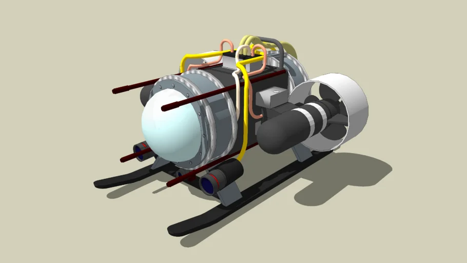 ROV Underwater Remotely Operated Vehicle | 3D Warehouse