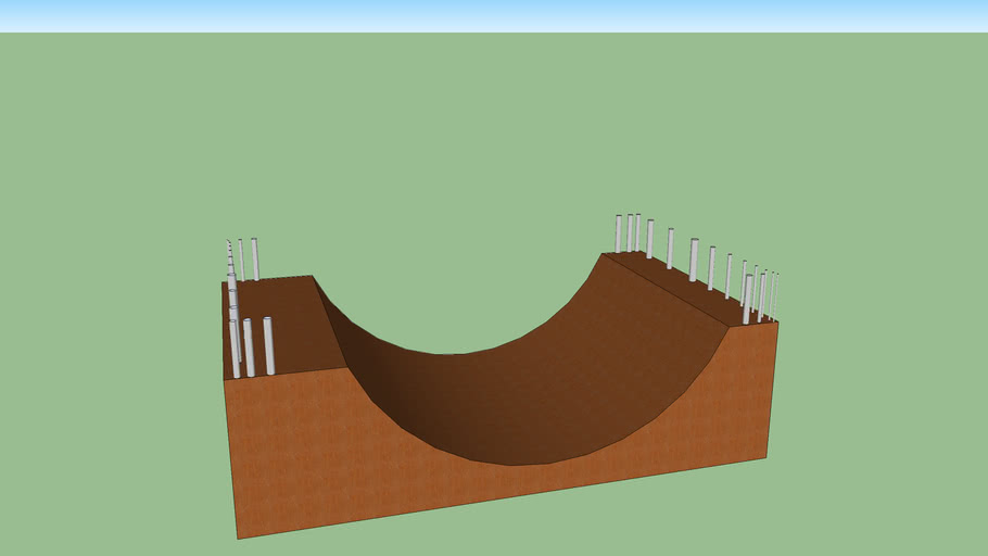 halfpipe, | 3D Warehouse