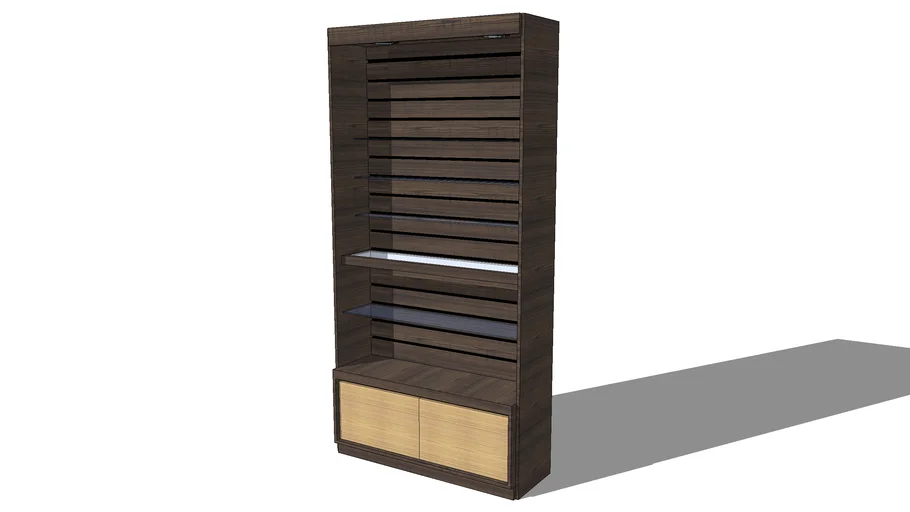 Shop wall display | 3D Warehouse